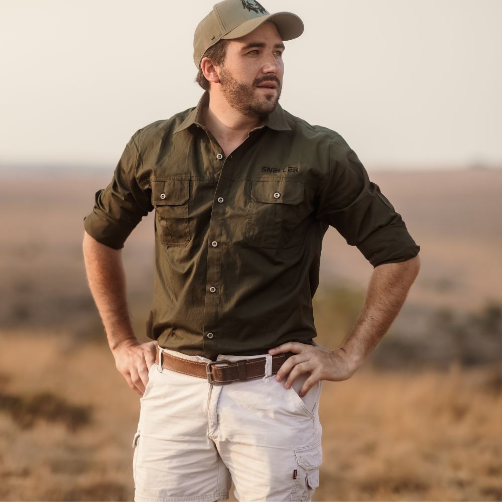Khaki men shirt store